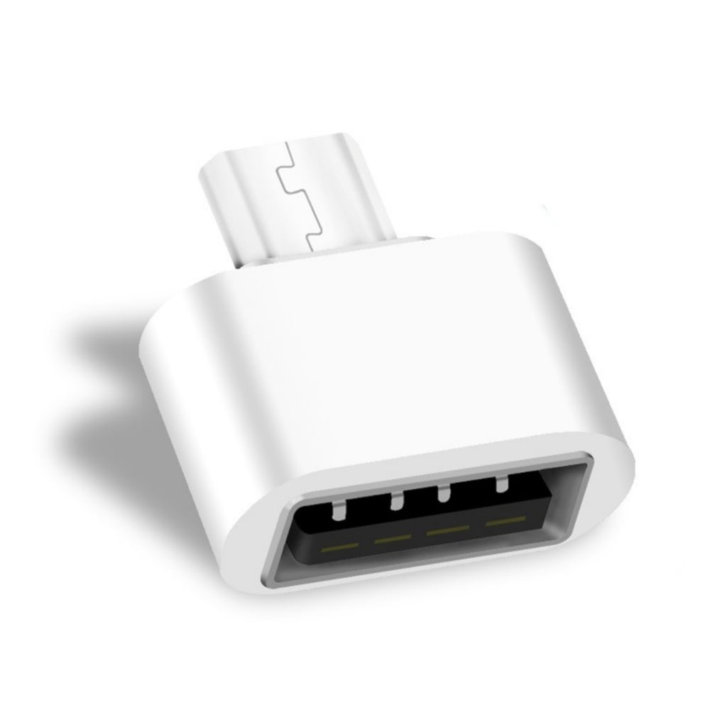 USB 2.0 A to MicroUSB Type C OTG Adapter Supports On The Go ...