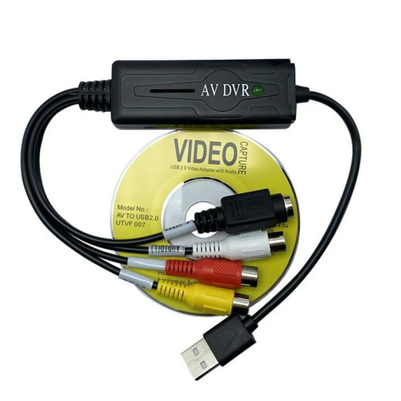 USB 2.0 Cable Adapter Converters Video Captures Card Adapter PC Cable ...