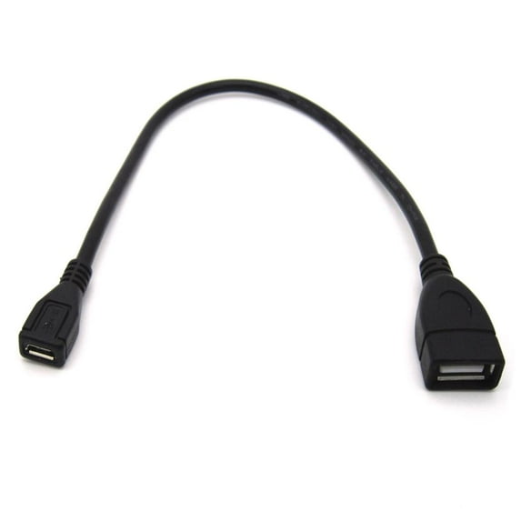 Jesscasday USB 2.0 Female to USB Female Connector Data Sync for Laptop ...