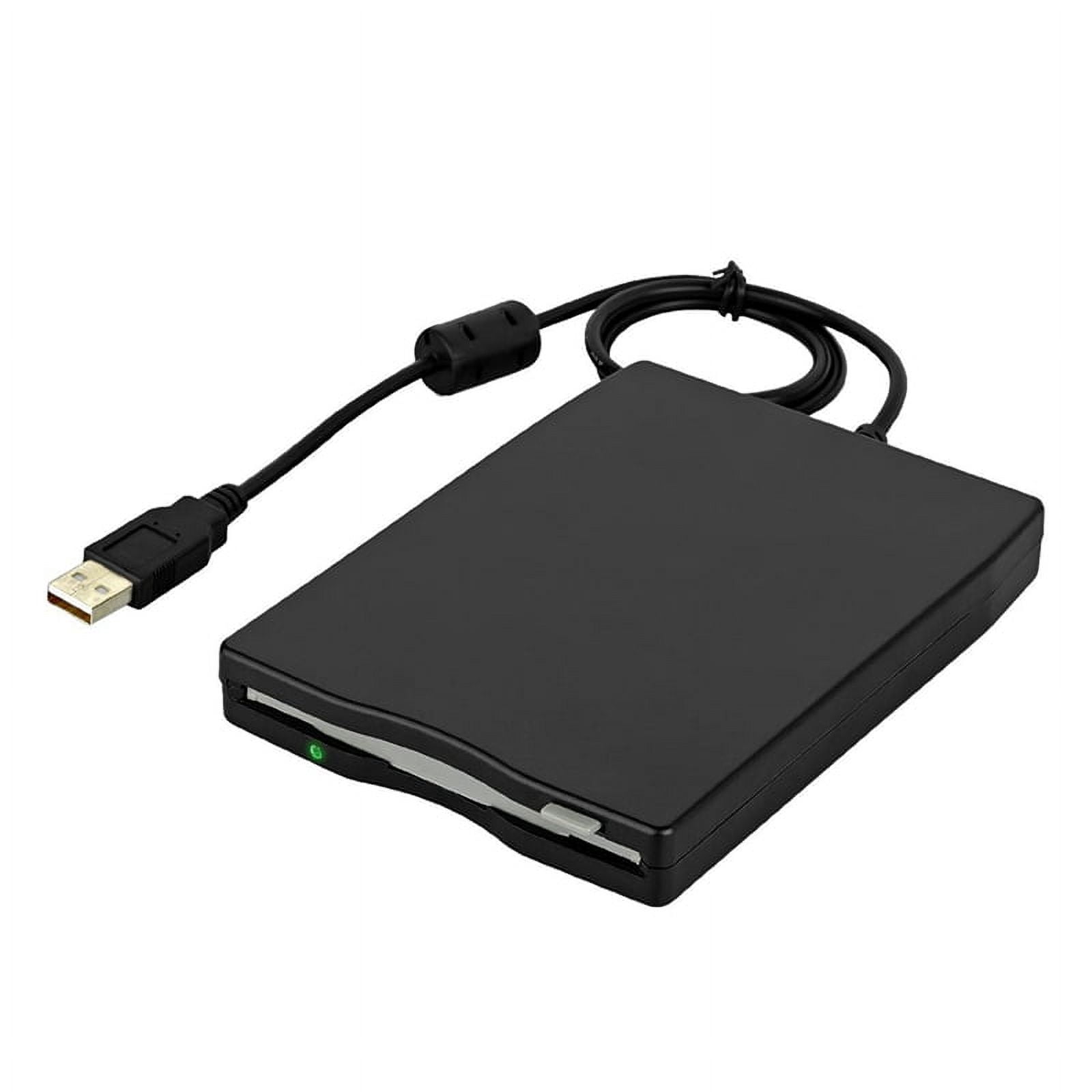 USB 2.0 Floppy Disk Drive Portable 3.5-Inch External Floppy Disk Reader ...