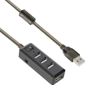Long Cord USB Hubs for Flexible Device Connectivity at Walmart