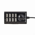 USB 2.0 Hub 8 Port Expansion 100CM Long Cable Multiple Expander for ...