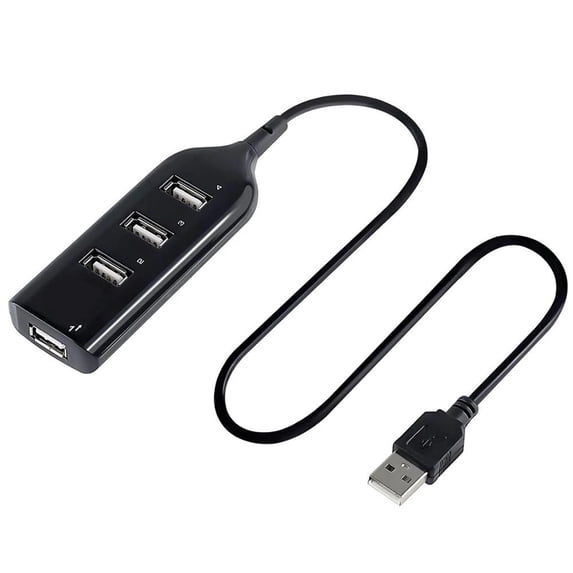 USB 2.0 Hub Multi USB Splitter 4 Port Multiple Expander 2.0 No Driver ...
