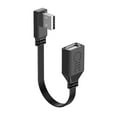 USB 2.0 Male To Female Power Cord 90 degree Adapter Extension Cable for ...
