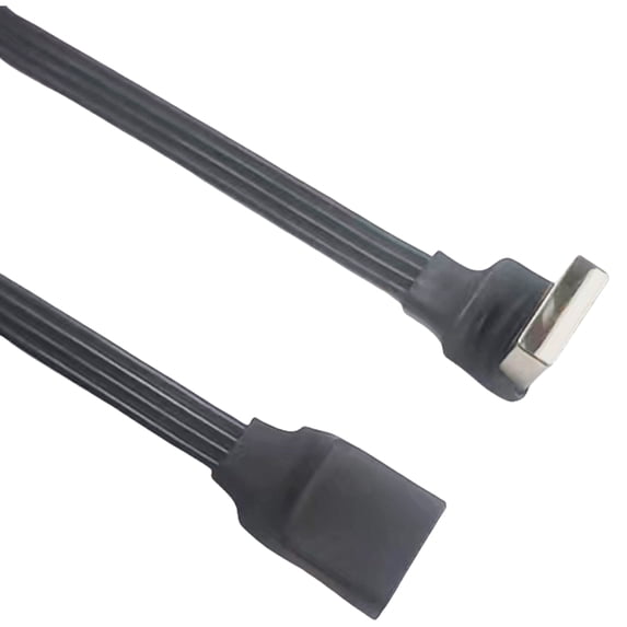 USB 2.0 Male to Female Right Angled Cable USB2.0 Extension Cord 480M ...