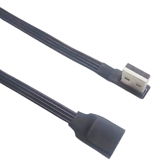 USB 2.0 Male to Female Right Angled Cable USB2.0 Extension Cord 480M ...