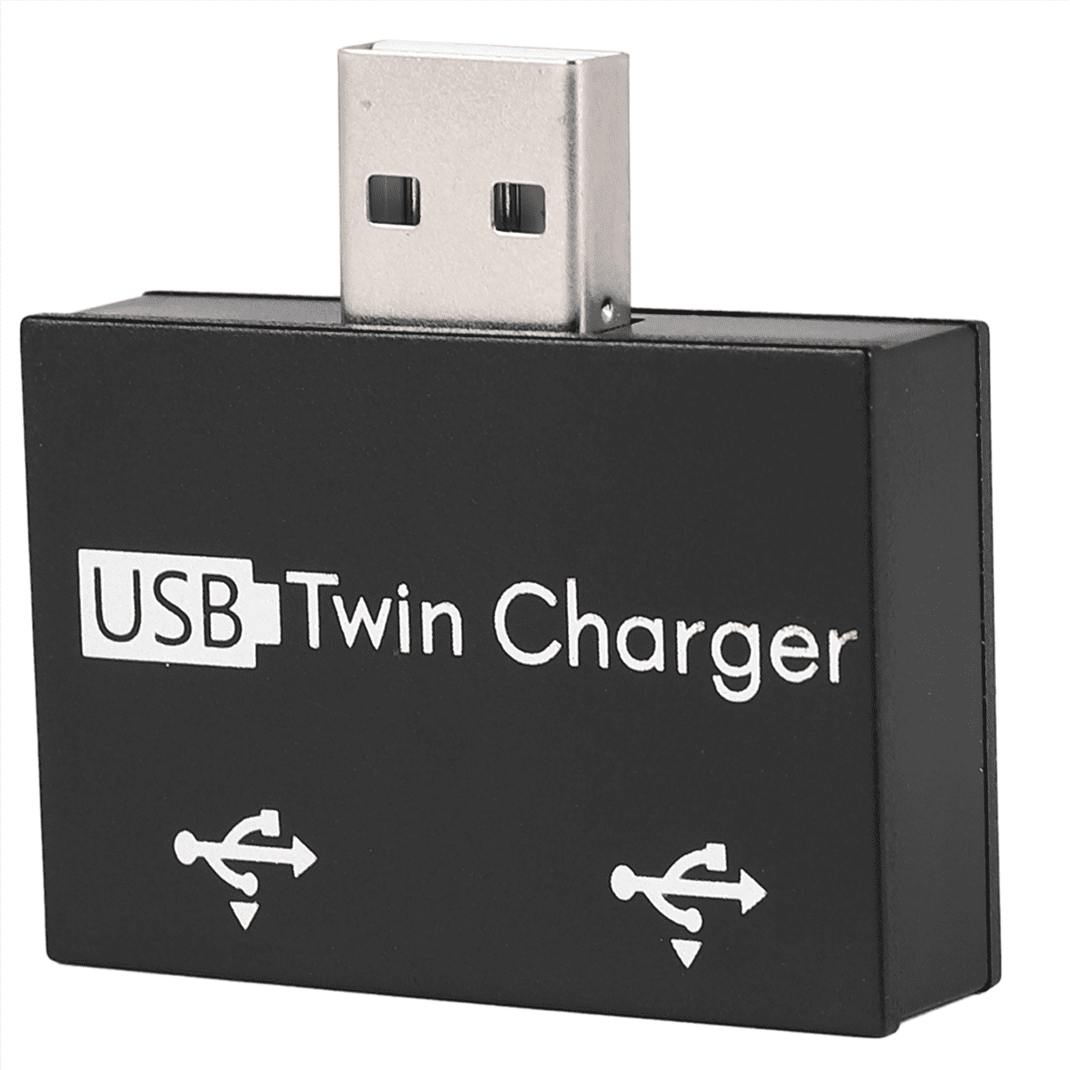 USB 2.0 Male to Twin Female Charger Dual 2 Port Dc 5V Charging Splitter Hub Adapter Converter ...