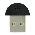 USB 2.0 Mini Microphone, Laptop/Desktop PC Plug and Play for ...
