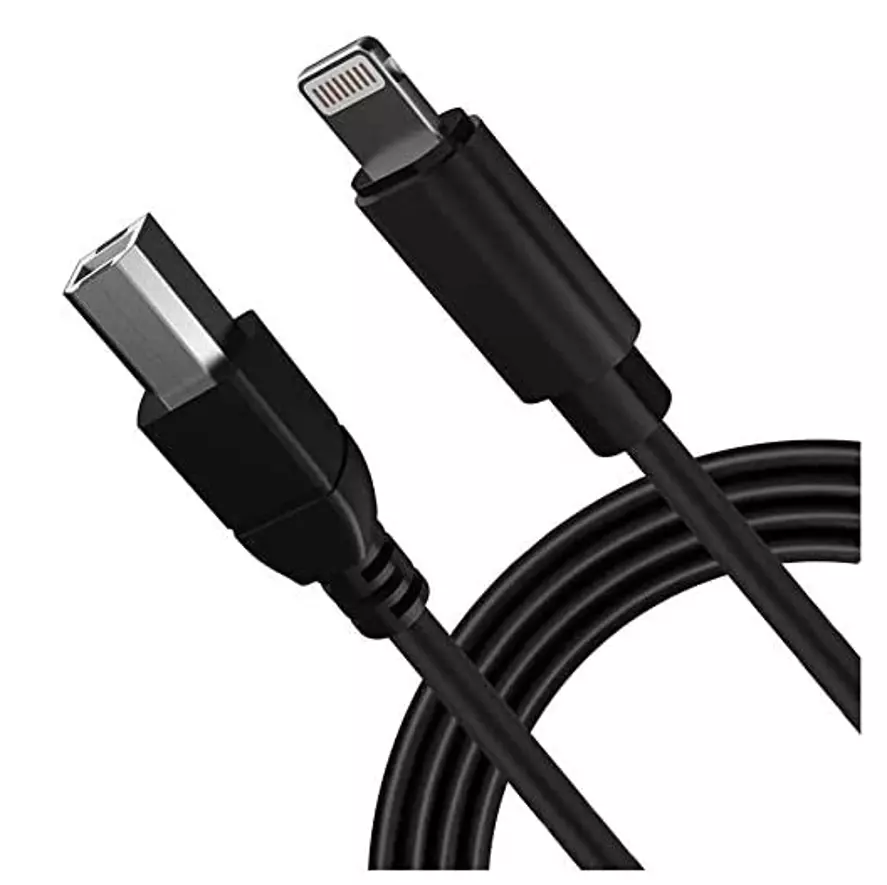 USB 2.0 OTG Type-B MIDI Instrument Cord Keyboard Converter Cable iPhone ...