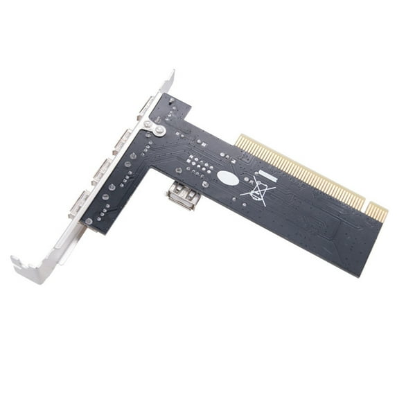 USB 2.0 PCI Card 5 Port 4 External 1 Internal PCI Expansion to USB 2.0 ...