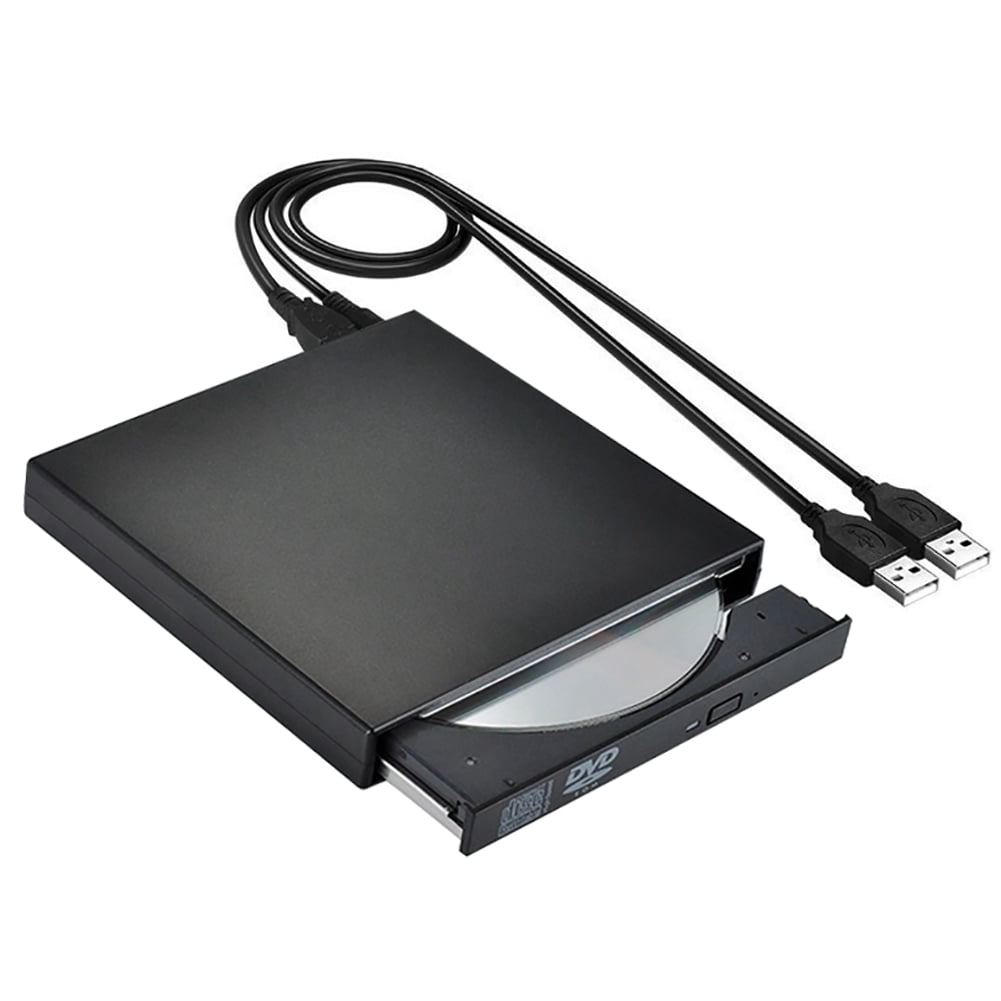 USB 2.0 Slim Writer/Burner/Rewriter/CD ROM External DVD Drive for PC ...