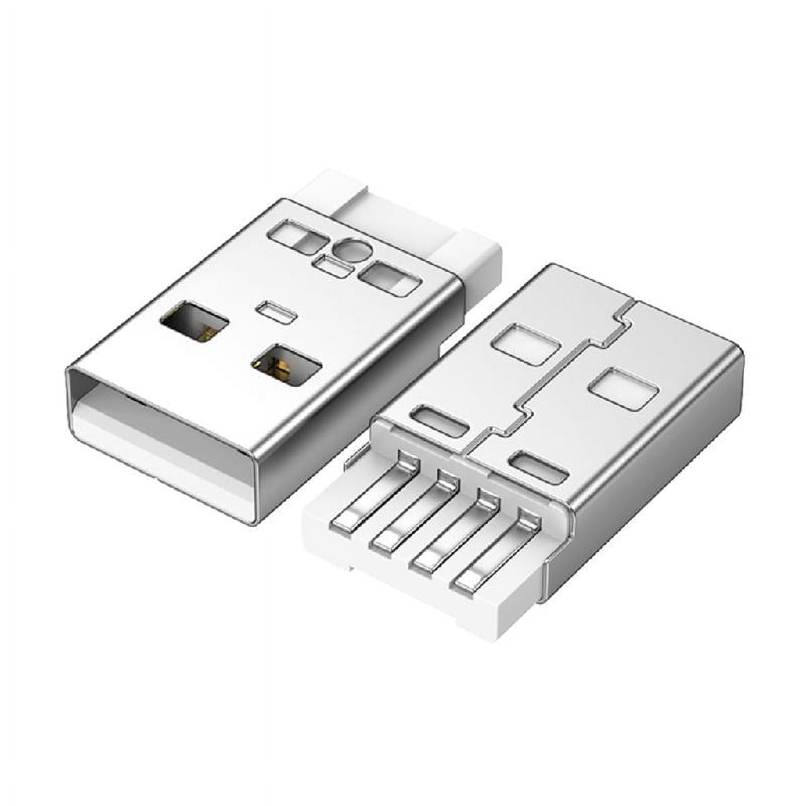 USB 2.0 Socket Connector Port USB 4Pin/Type C 5Pin 90 Degree Repair ...