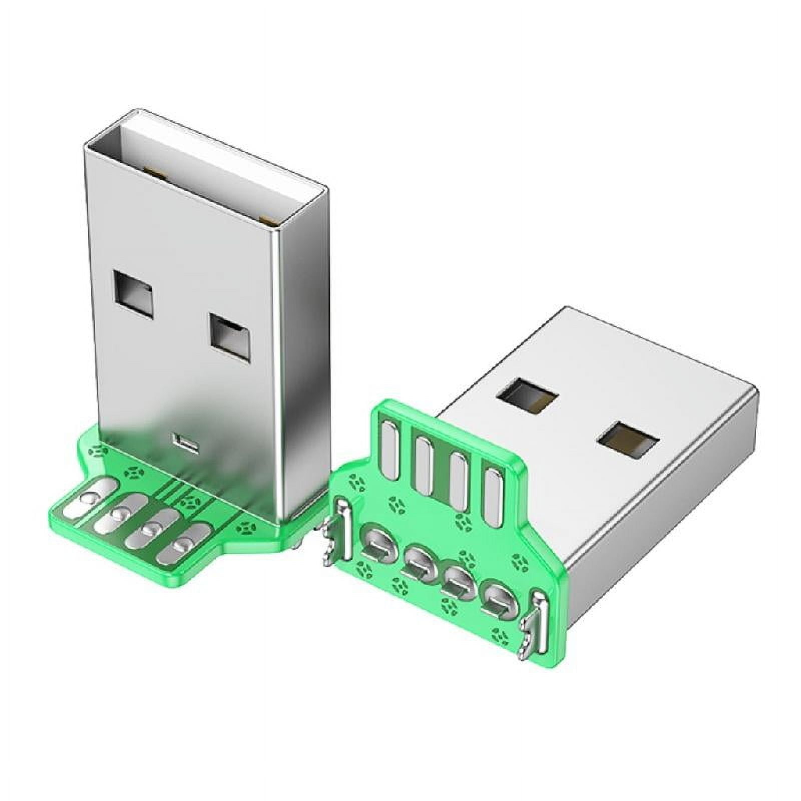 USB 2.0 Socket Connector Port USB 4Pin/Type C 5Pin 90 Degree Repair ...