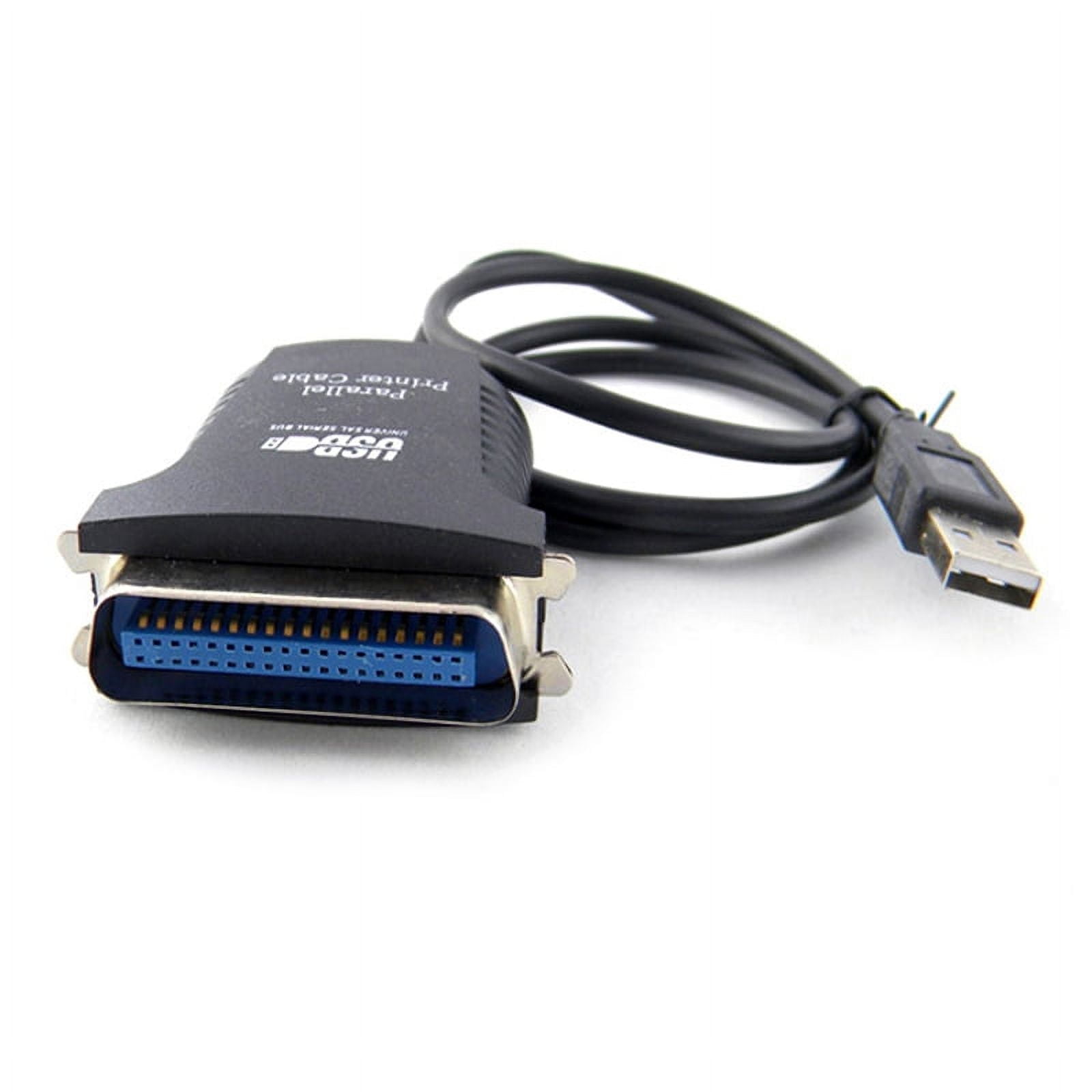 USB 2.0 To Parallel 36Pin 36 Pin IEEE 1284 Printer Cable Adapter Converter - Walmart.com