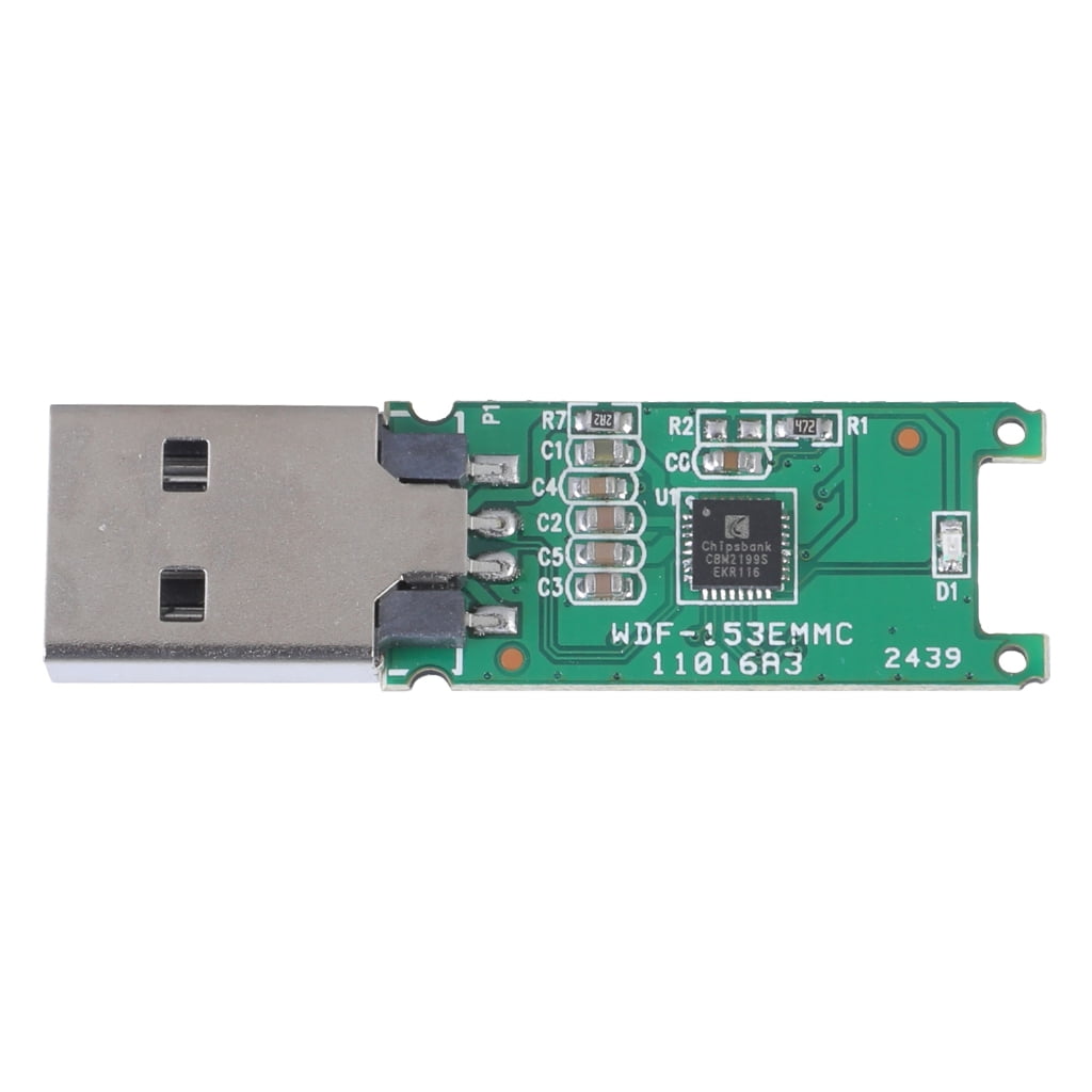 USB 2.0 eMMC Adapter 153 169 eMCP PCB Main Board without Flash Memory ...