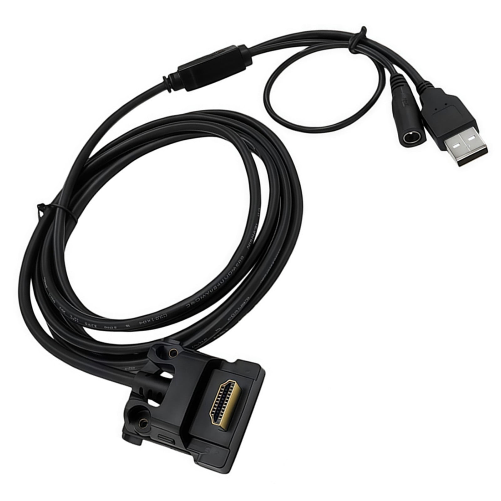 USB 2.0 to HDTV Right Angled Cable 2Meter with PVC Build High ...