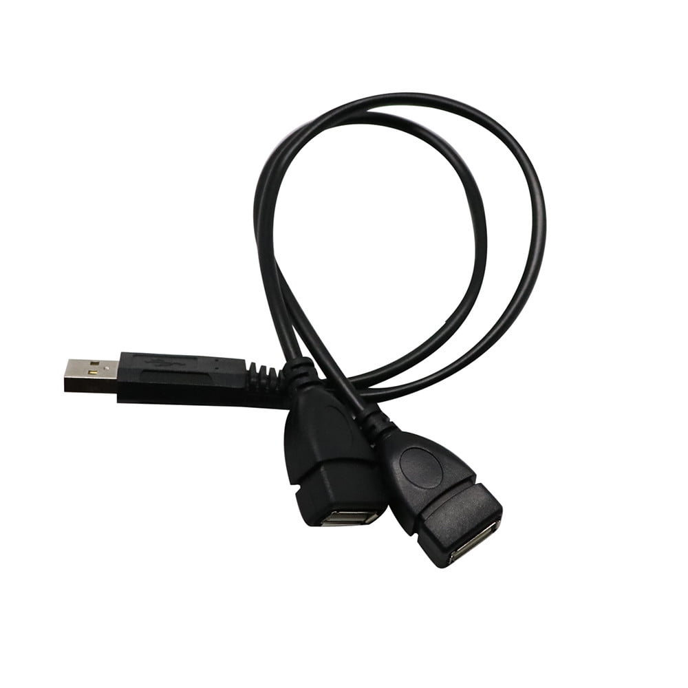 USB 20 Y Splitter Male to Female Hub Adapter for Power Data Transfer ...