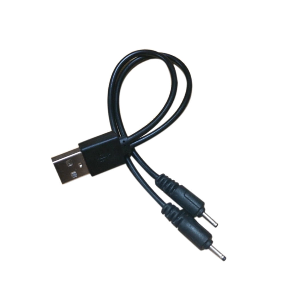 USB to 2DC2.0mm Power Charger Cable Adapter DC 5V Supply Charge for ...