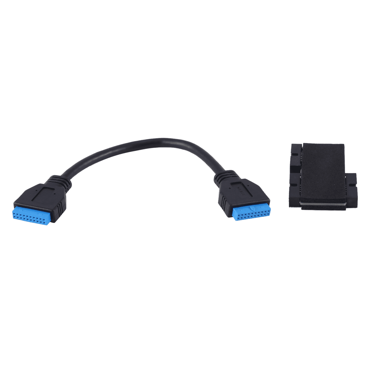 USB 3.0 19PIN One-To-Two Hub with Chip and Modular Cable Design USB ...