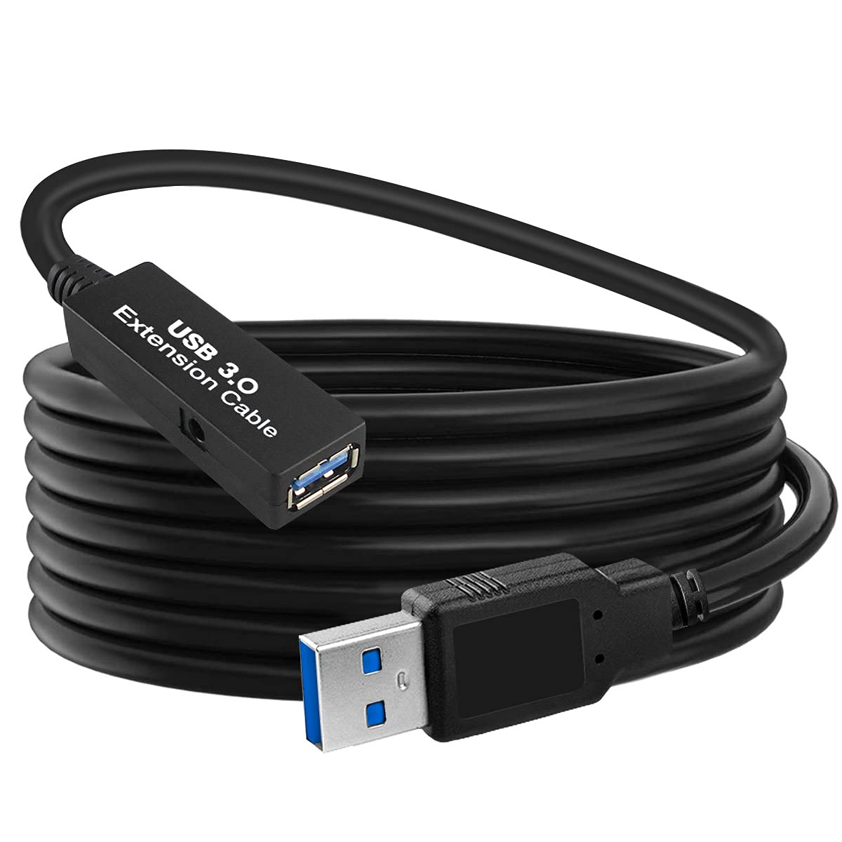 USB 3.0 Active Extension Cable 16.4 Feet (5 Meter) A-Male to A-Female ...
