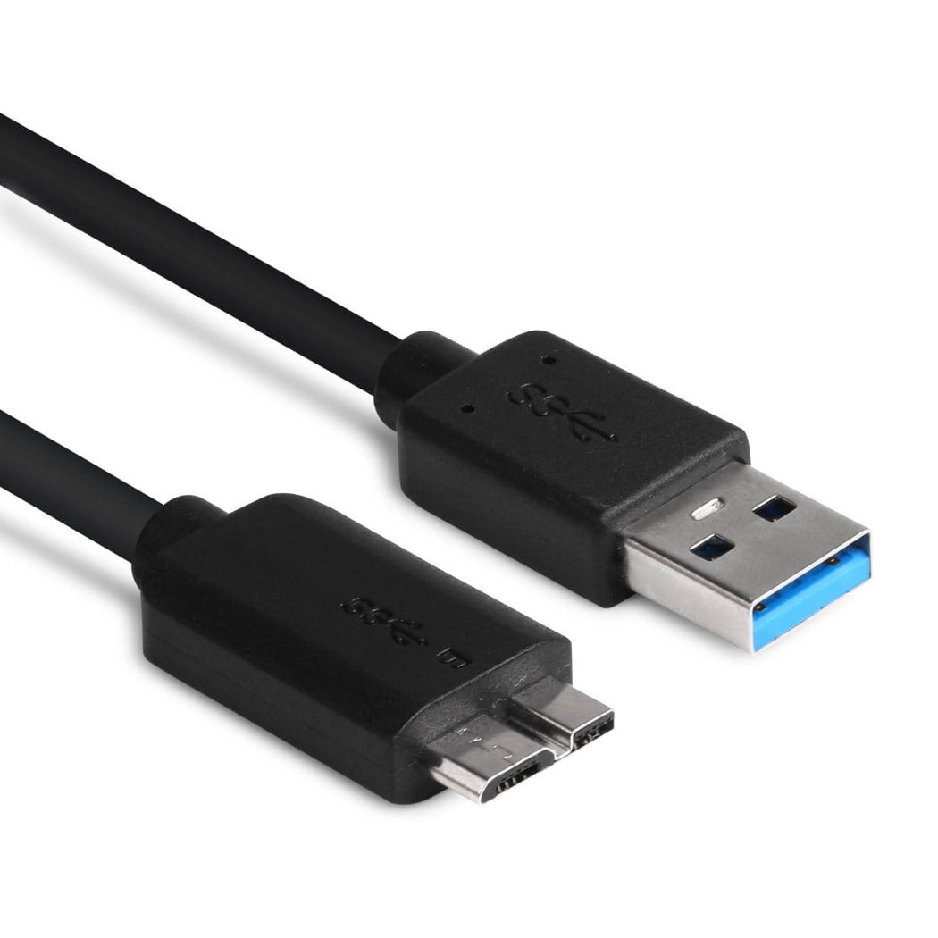 USB 3.0 Data Sync Cable - Male A to Micro B - For External Hard Disk ...