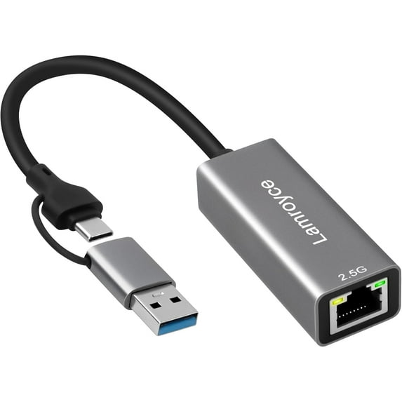 USB 3.0 to Ethernet Adapter 2.5G, USB C 3.1 to RJ45 2.5Gigabit LAN ...