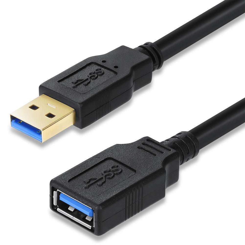 USB 3.0 Extension Cable 15FT USB Cable High Speed 3.0 USB Extender Cord Type A Male to Female ...