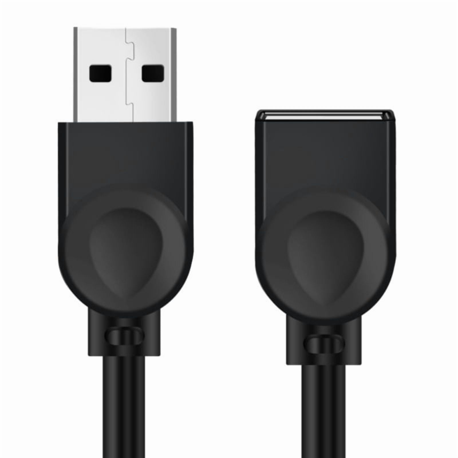 USB 3.0 Extension Cable 5Gbps Male to Female Data Cord Extension Cable ...