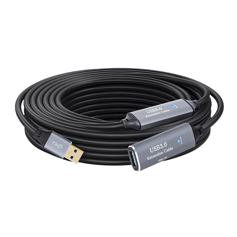 USB 3.0 Extension Cable Cord Extender with Booster USB 3.0 Type A Male ...