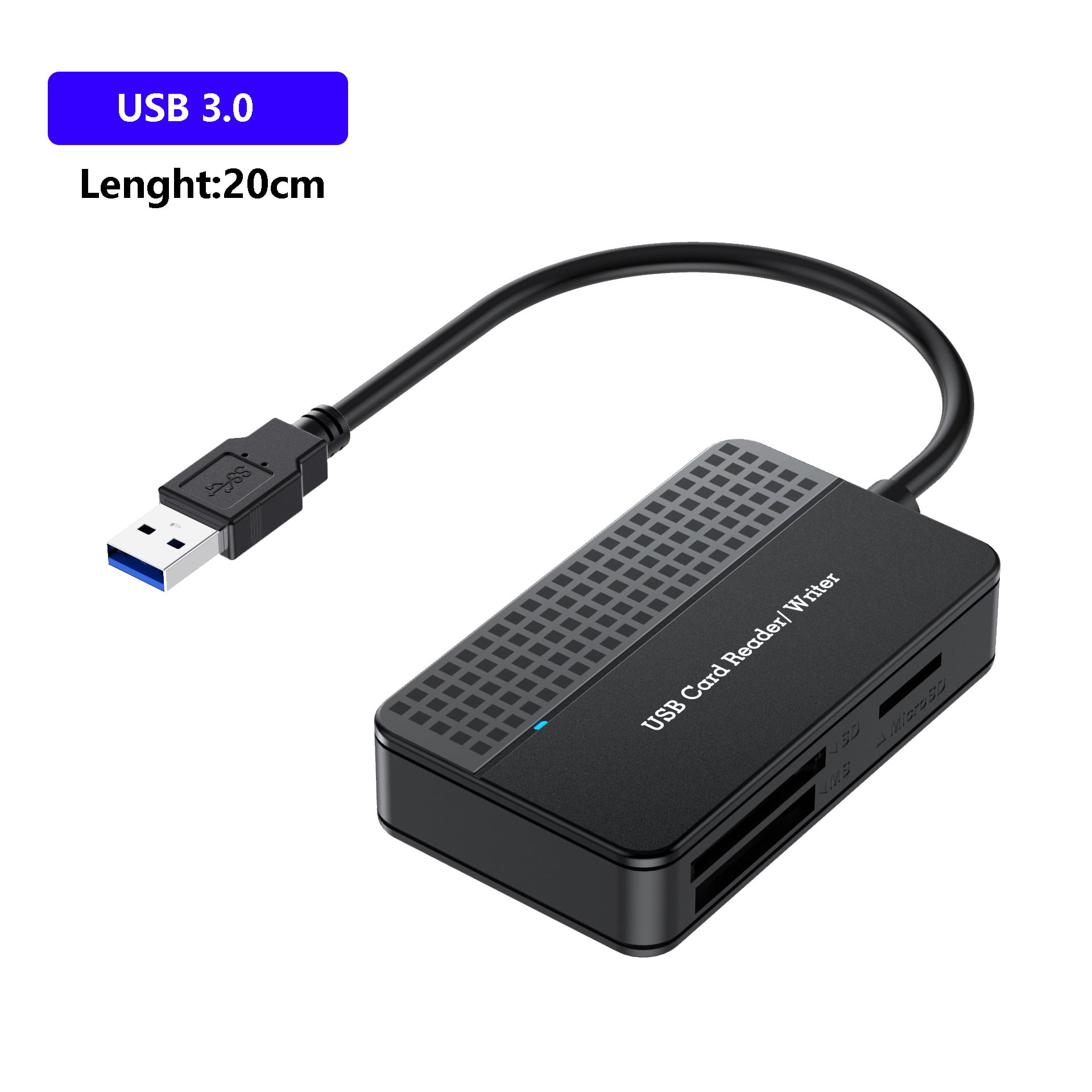 USB 3.0 Flash Card Adapter 4 in 1 5Gbps Memory Card Writer 5Gbps (USB3 ...