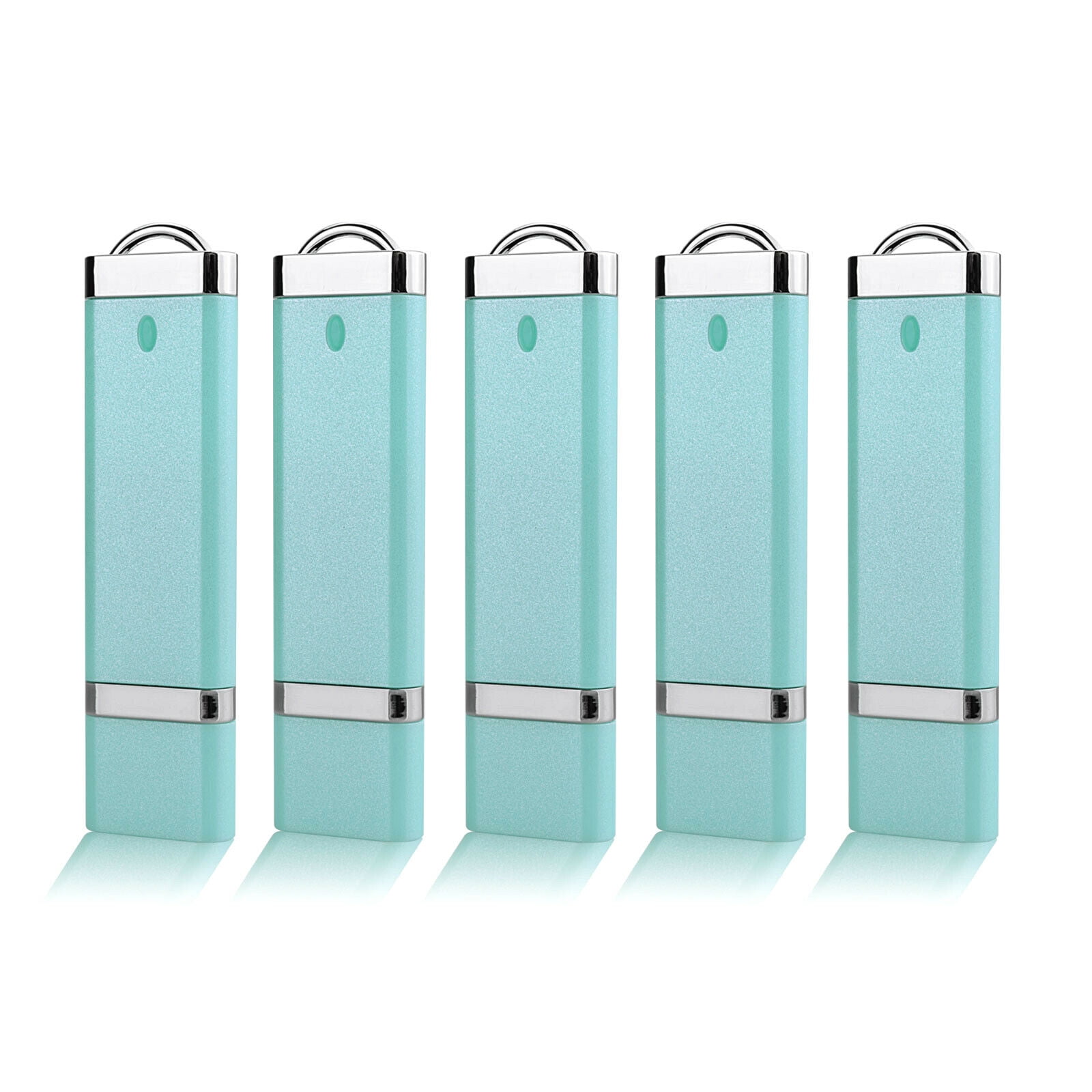Topesel 5 Pack 32GB USB 3.0 Flash Drive, Bulk Thumb Drive with Hang ...