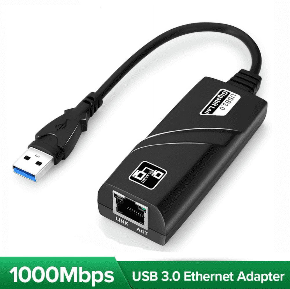 USB 3.0 Gigabit Ethernet LAN RJ45 1000Mbps Network Adapter for Windows ...