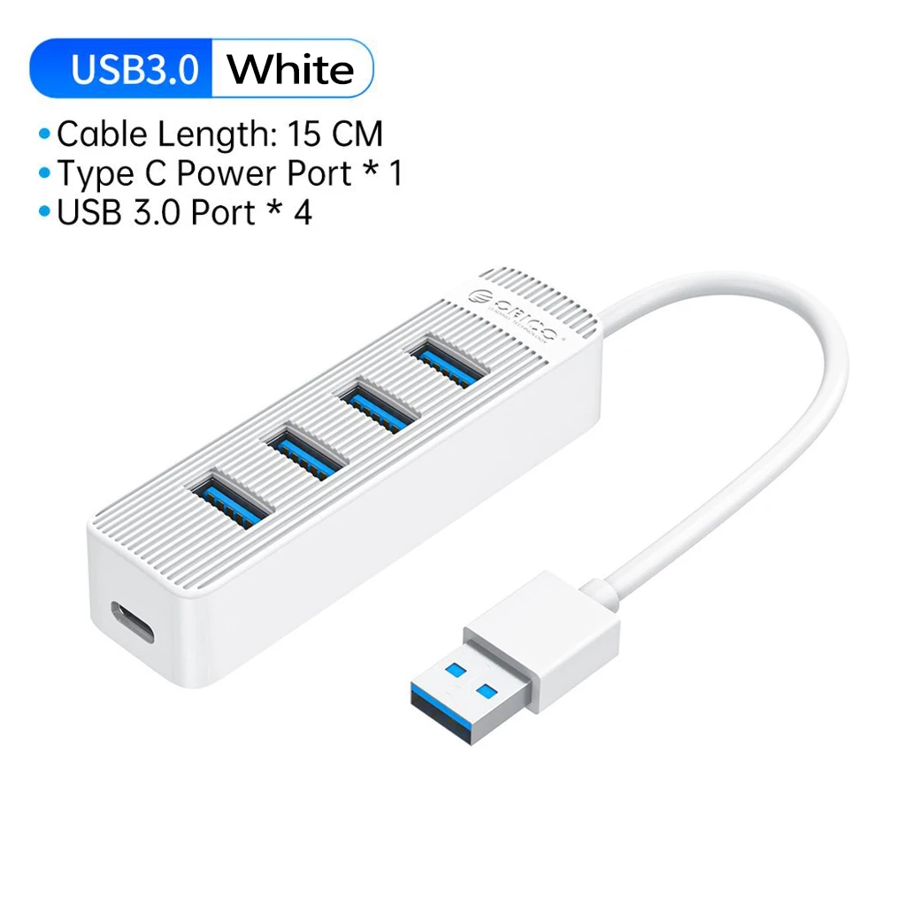 USB 3.0 HUB with Type C Power Supply Port 4/7 Port USB3.0 Splitter OTG ...