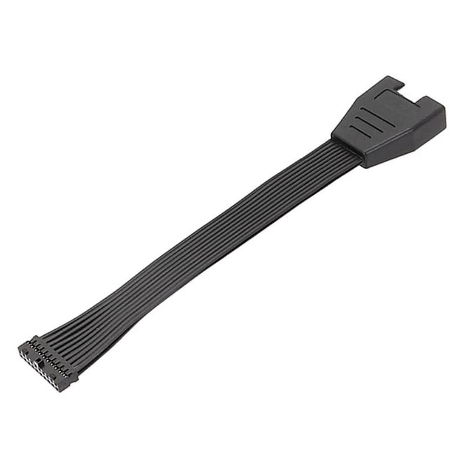 USB 3.0 Header Extension Cable Low Profile USB 3.0 Internal 19/20 Pin Header Extender ...