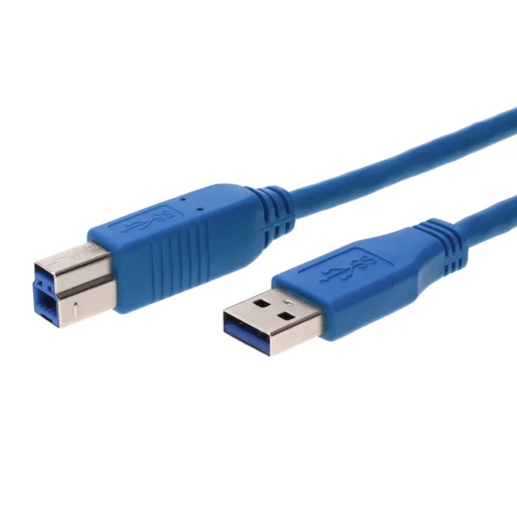 USB 3.0 High Speed Cable A Male to B Male Printer Scanner Cord, Data ...