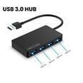 USB 3.0 Hub, 4-Port USB Hub USB Splitter USB Expander for Laptop/Mac ...