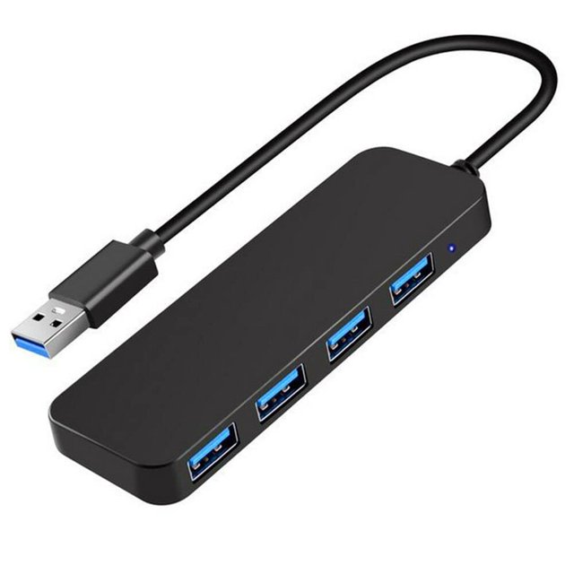 USB 3.0 Hub, 4 Port USB Hub USB Splitter USB Expander for Laptop, Xbox ...