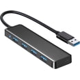 USB 3.0 Hub, 4-Port USB Hub USB Splitter USB Expander for Laptop, Xbox ...