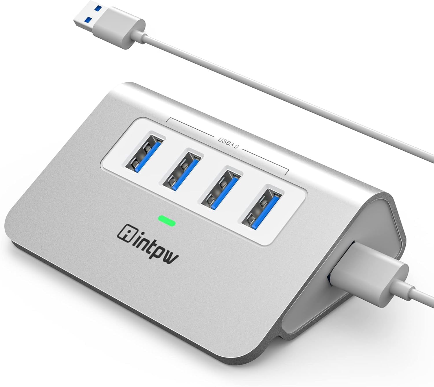 USB 3.0 Hub,Aluminum 4 Port USB Data Hub 3.0 Multi USB Port Expander ...