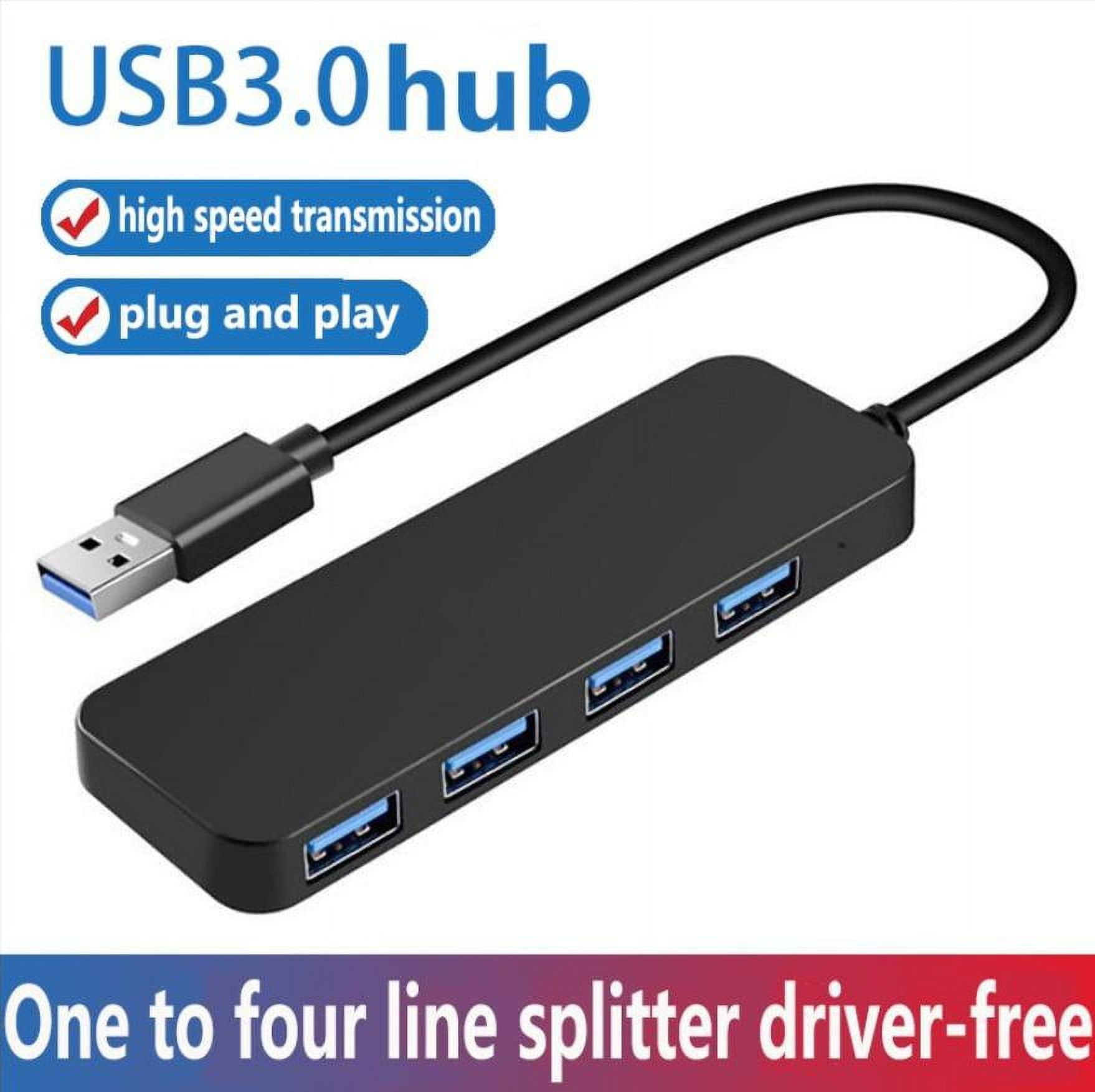 USB 3.0 Hub, Rongsi 4-Port USB Hub USB Splitter USB Expander for Laptop ...