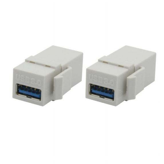 USB 3.0 Keystone Jack Inserts USB Adapters Cable interface Coupler ...