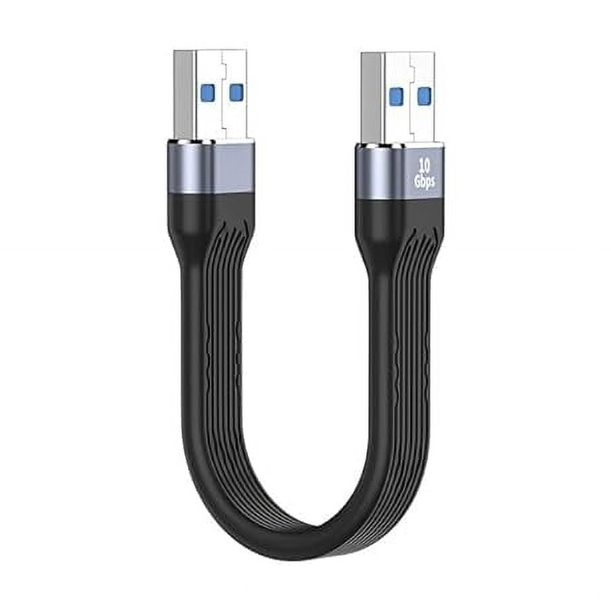 USB 3.0 Male to Male Type A to Type A Double Sided Cable - 13cm/5 inch ...