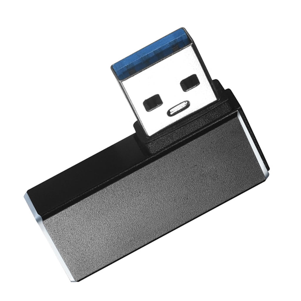 USB 3.0 Male to Female Adapter Right Angle Design Easy Connection for ...