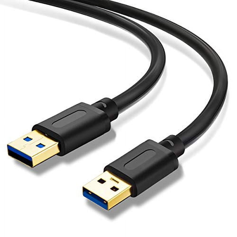 USB 3.0 Male to Male Cable 10Ft,USB to USB Cable with Gold-Plated ...