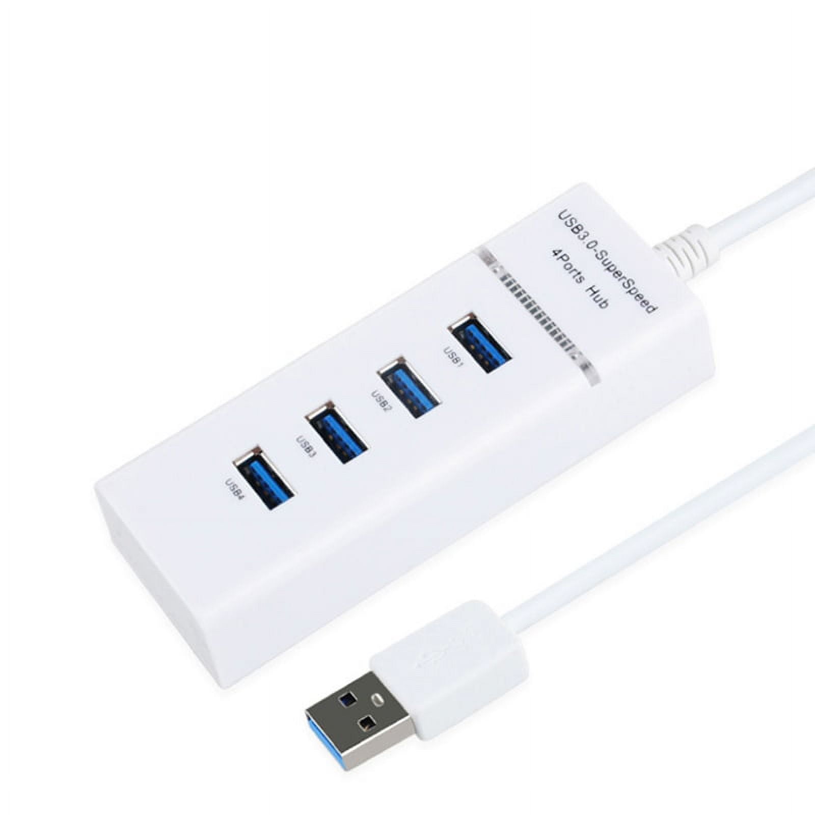 USB 3.0 Multiport Expansion with 4 Ports( white) - Walmart.com