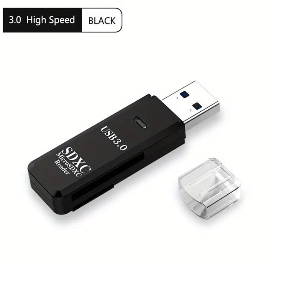 USB 3.0 SD Card Reader for PC Micro SD Card to USB Adapter Card Reader ...