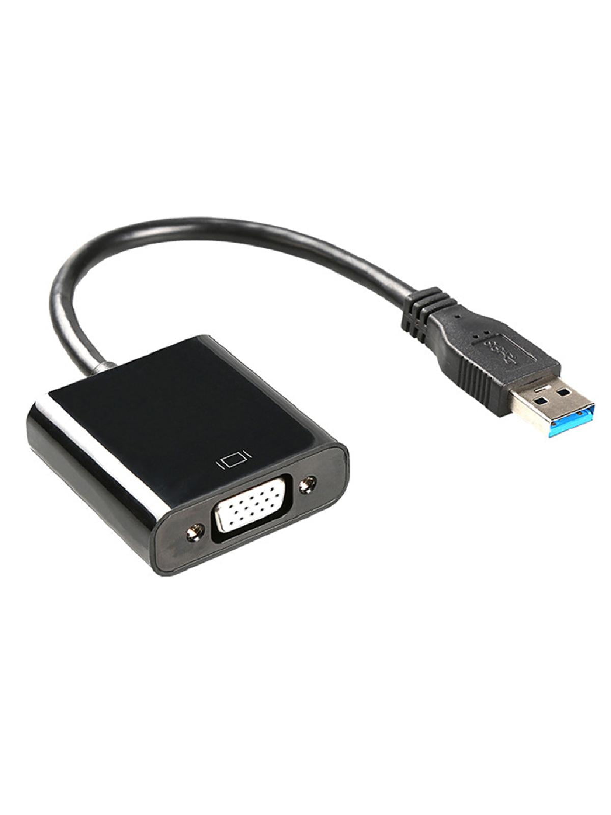 USB 3.0 To VGA Adapter Cable External Graphic Card Video Multi-display ...