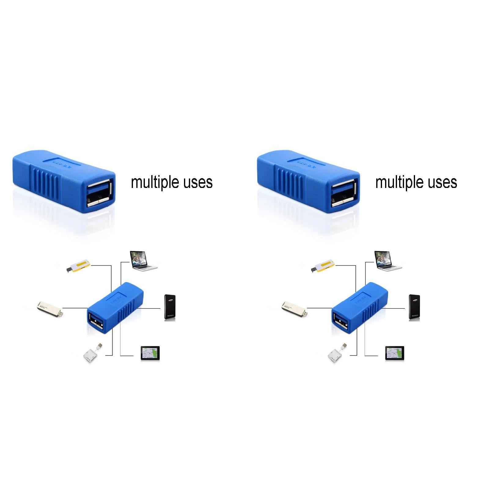 USB 3.0 Type A Female To Female Adapter Coupler Gender Changer ...