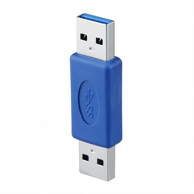 USB 3.0 Type A Male to Type A Male M M Coupler Adapter Gender Changer ...