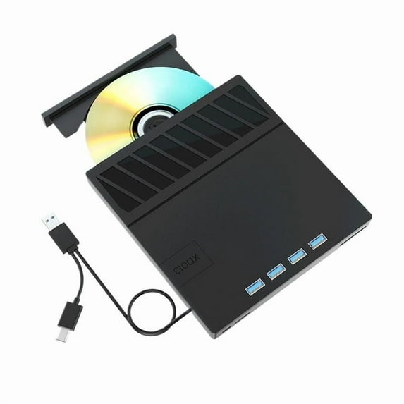 USB 3.0 Type-C Multiplication External Blu-Ray Optical Drive Player ...